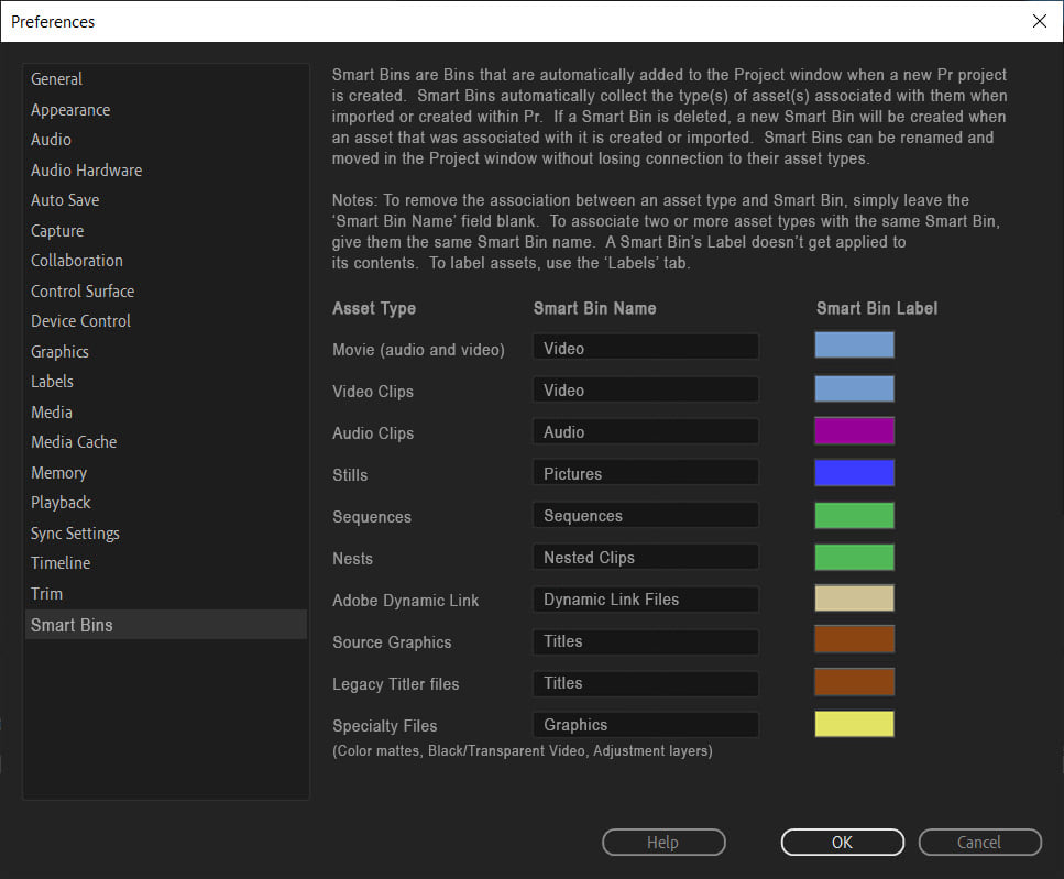 SMART BINS - Bins that automatically collect files... - Adobe Product ...
