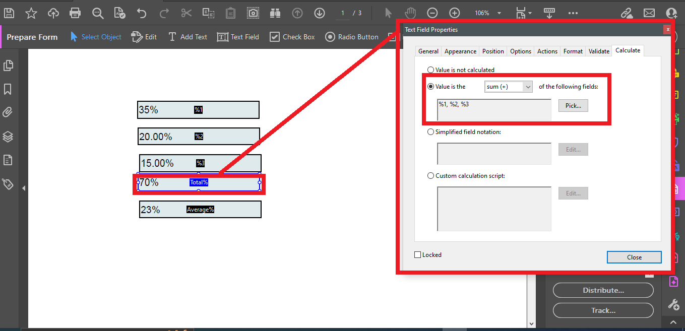 Trying to Create a calculated field using division... - Adobe Product ...