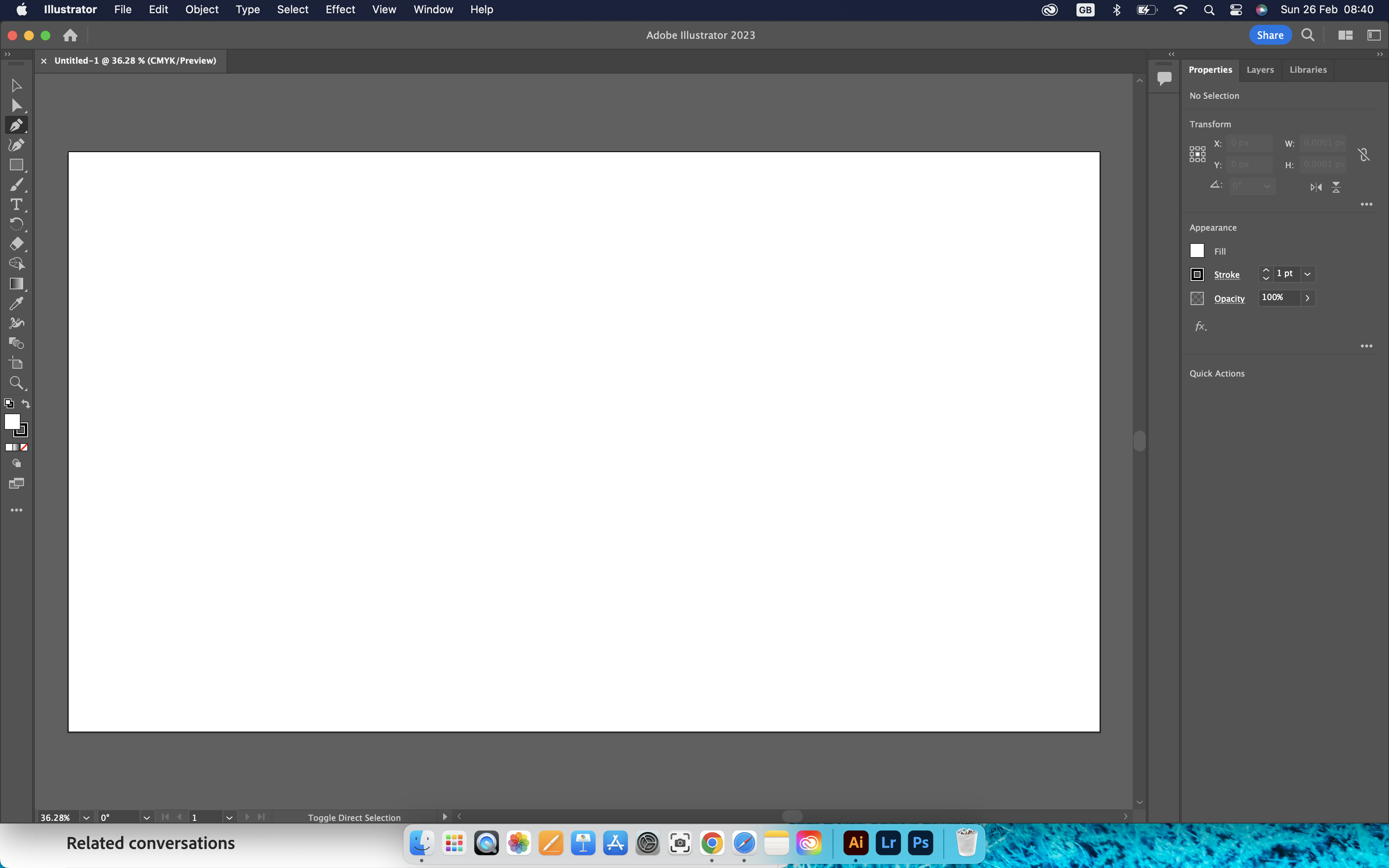 Can not open new file in illustrator for mac, I ju... - Adobe Community ...