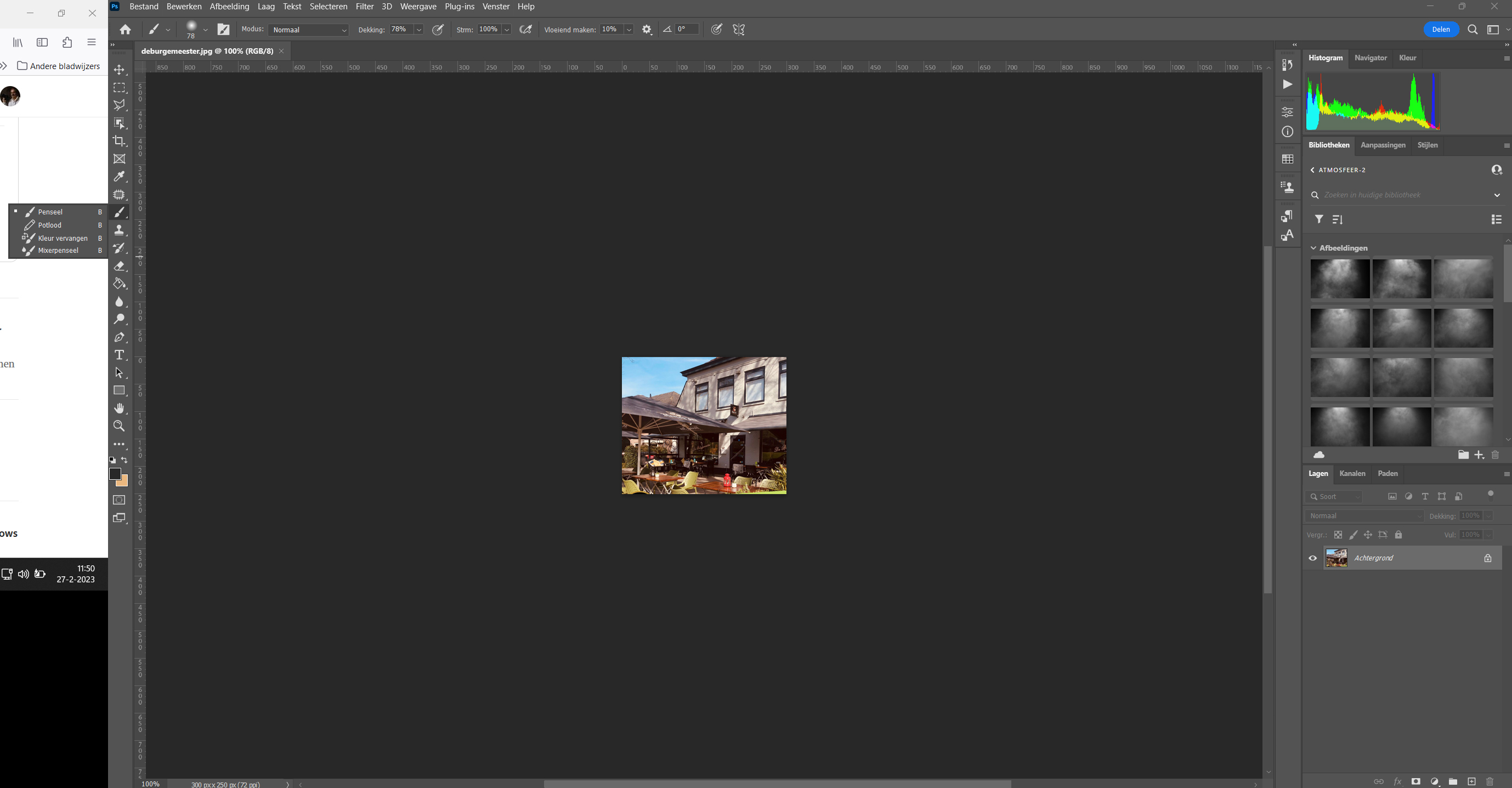 PhotoShop is in the maximize screen mode my toolba... - Adobe Product ...