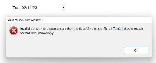 Date from mm/dd/yyyyy to Date Custom dddd, mmm dd,... - Adobe Product ...