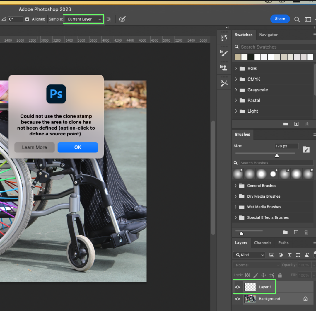 Re: Clone Tool Stopped working - Adobe Community - 13619031