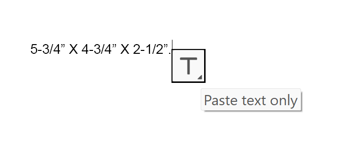 Solved: Stop the Paste Text Only hint - Adobe Community - 13621117