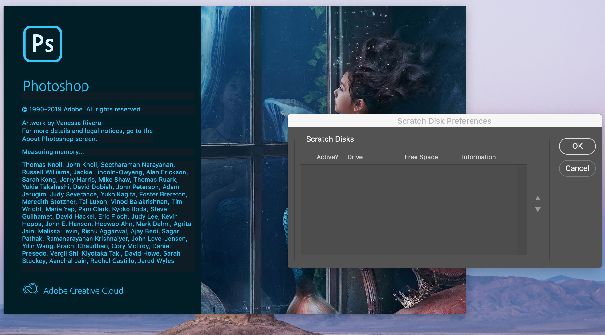 Can't initialize because of a disk error...? - Adobe Product Community ...