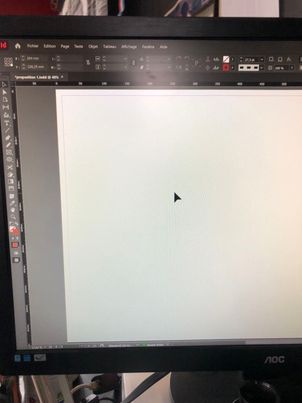 Big mouse pointer on indesign only on second scree... - Adobe Product ...