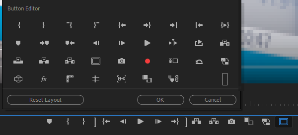 program monitor(프로그램 모니터)의 Button editor(버튼 에디터)가 ... - Adobe Product Community - 13630829