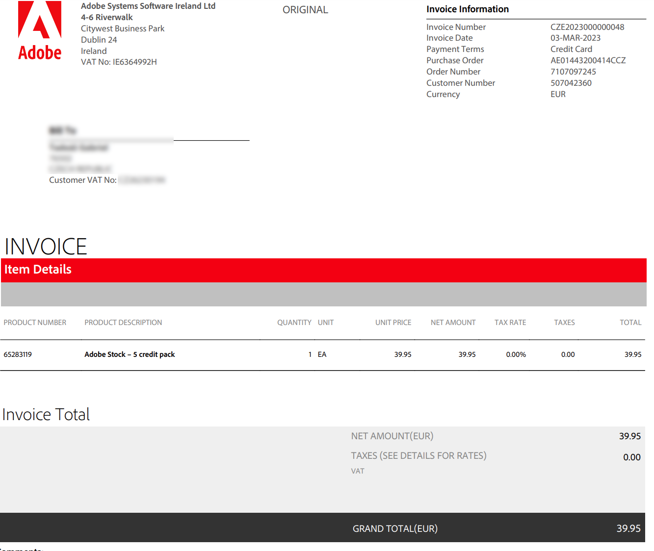 Solved: Vat - Adobe Product Community - 13628976