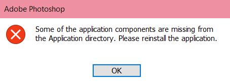 Photoshop won't open after install - Adobe Community - 13633134