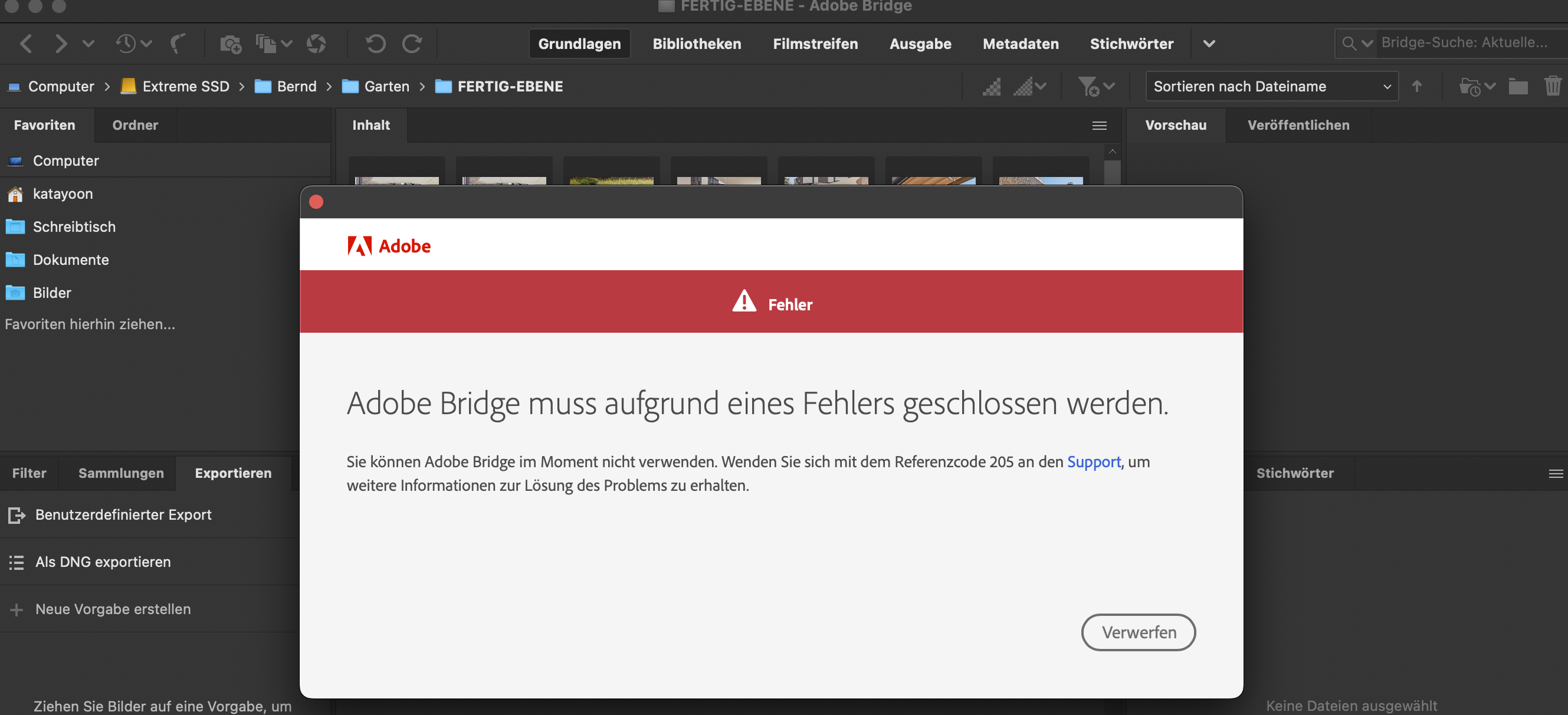 Adobe Bridge is not opening - Adobe Community - 13616867