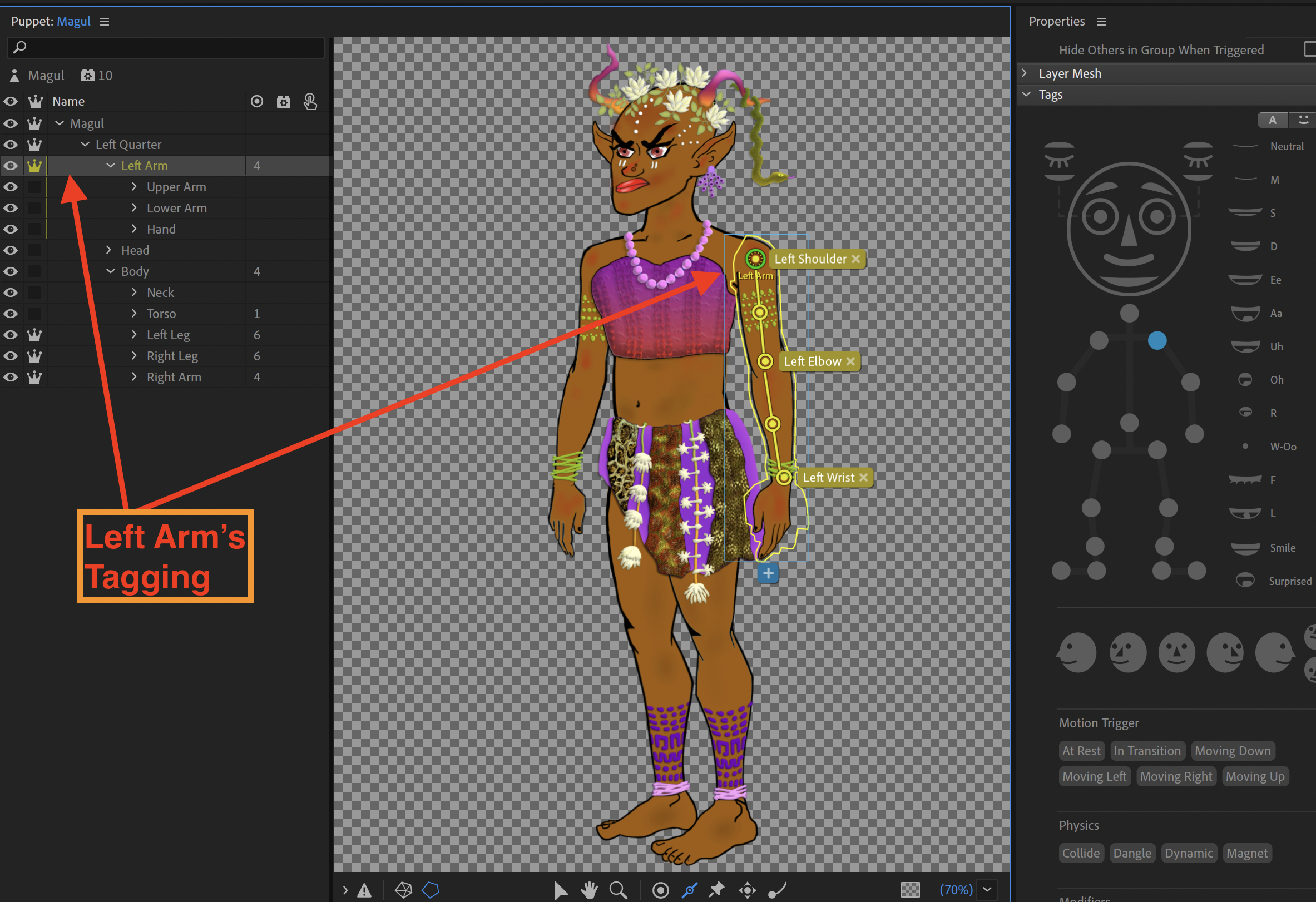 Solved: Shoulders get detached during Walk Cycle - Adobe Community ...