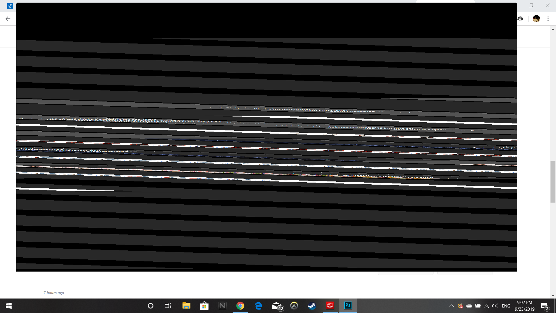 Screen resolution goes bad after opening an image - Adobe Community ...