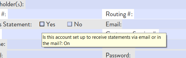 Check Box Tool Tip Auto populating : On - Adobe Product Community ...