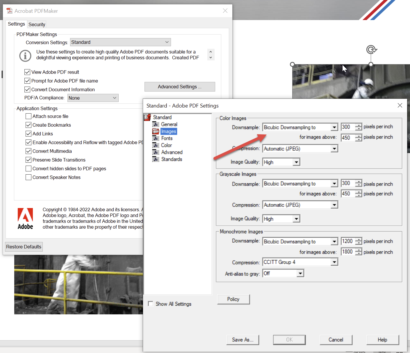 How to save as Adobe PDF to match much higher reso... - Adobe Product ...