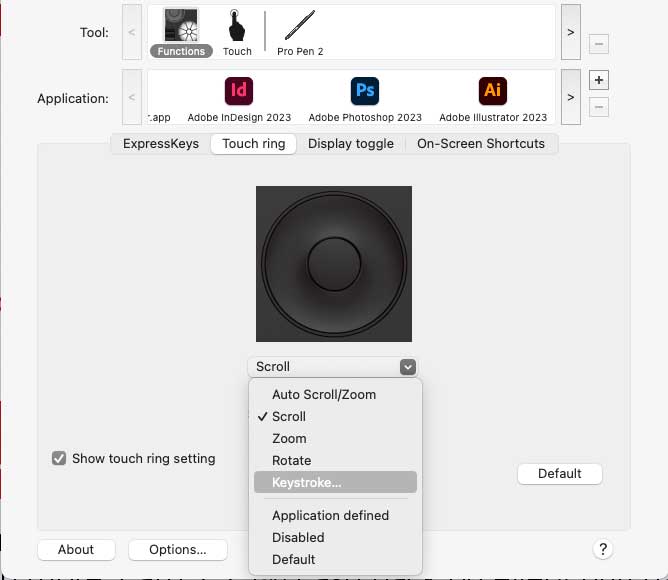 Color Picker and Wacom Ek Remote Touch Ring - Adobe Product Community ...