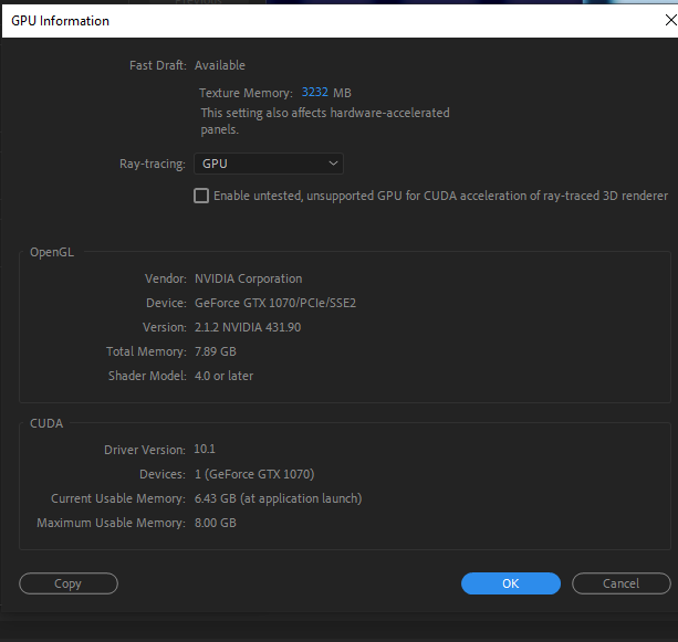 Issues with After Effects Composition Preview - Adobe Community - 10887486