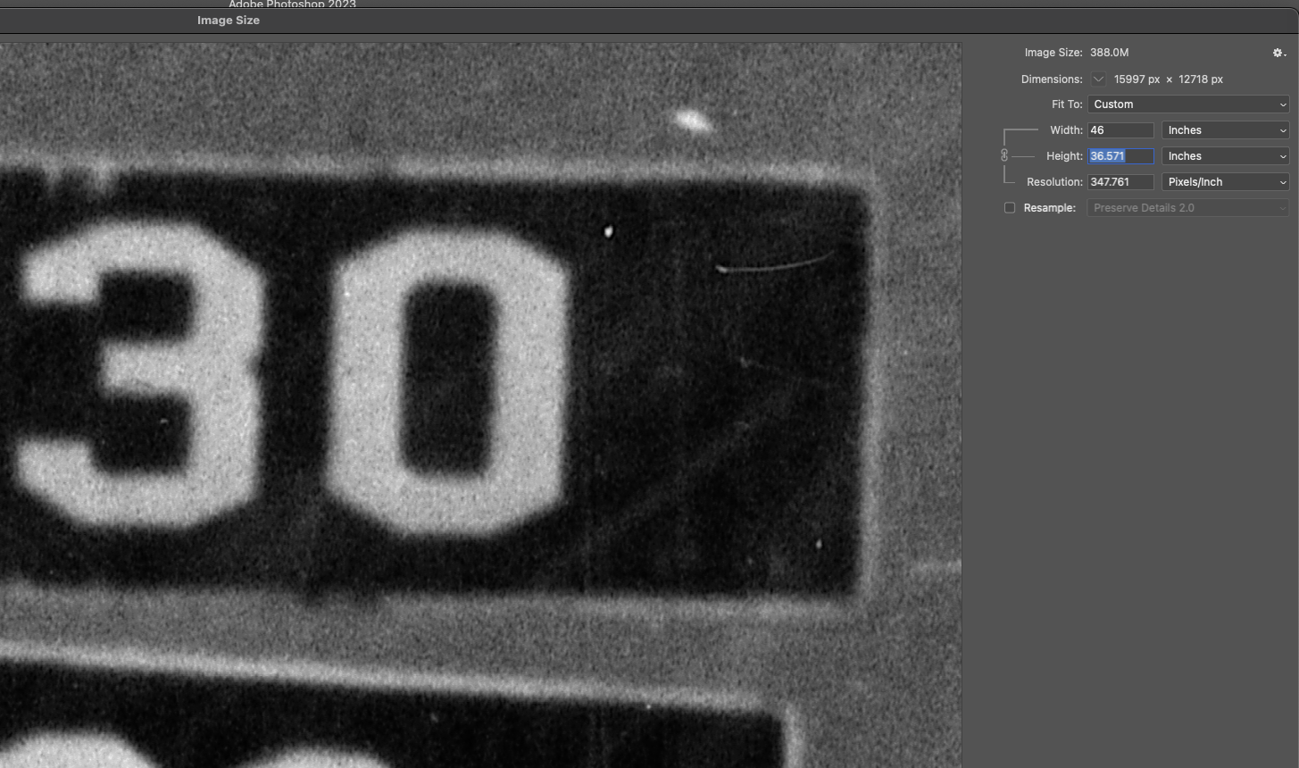 Photoshop Mural: Small image size with high DPI ne... - Adobe Community ...