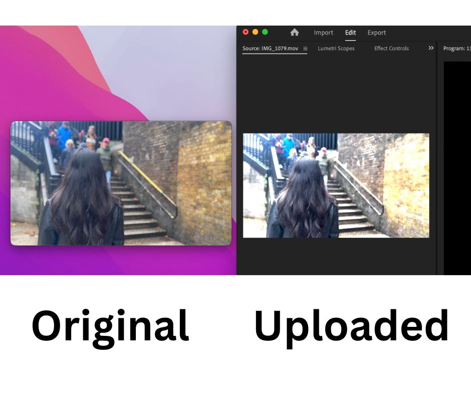 Uploading footage from iphone 14 Pro and all of th... - Adobe Community ...