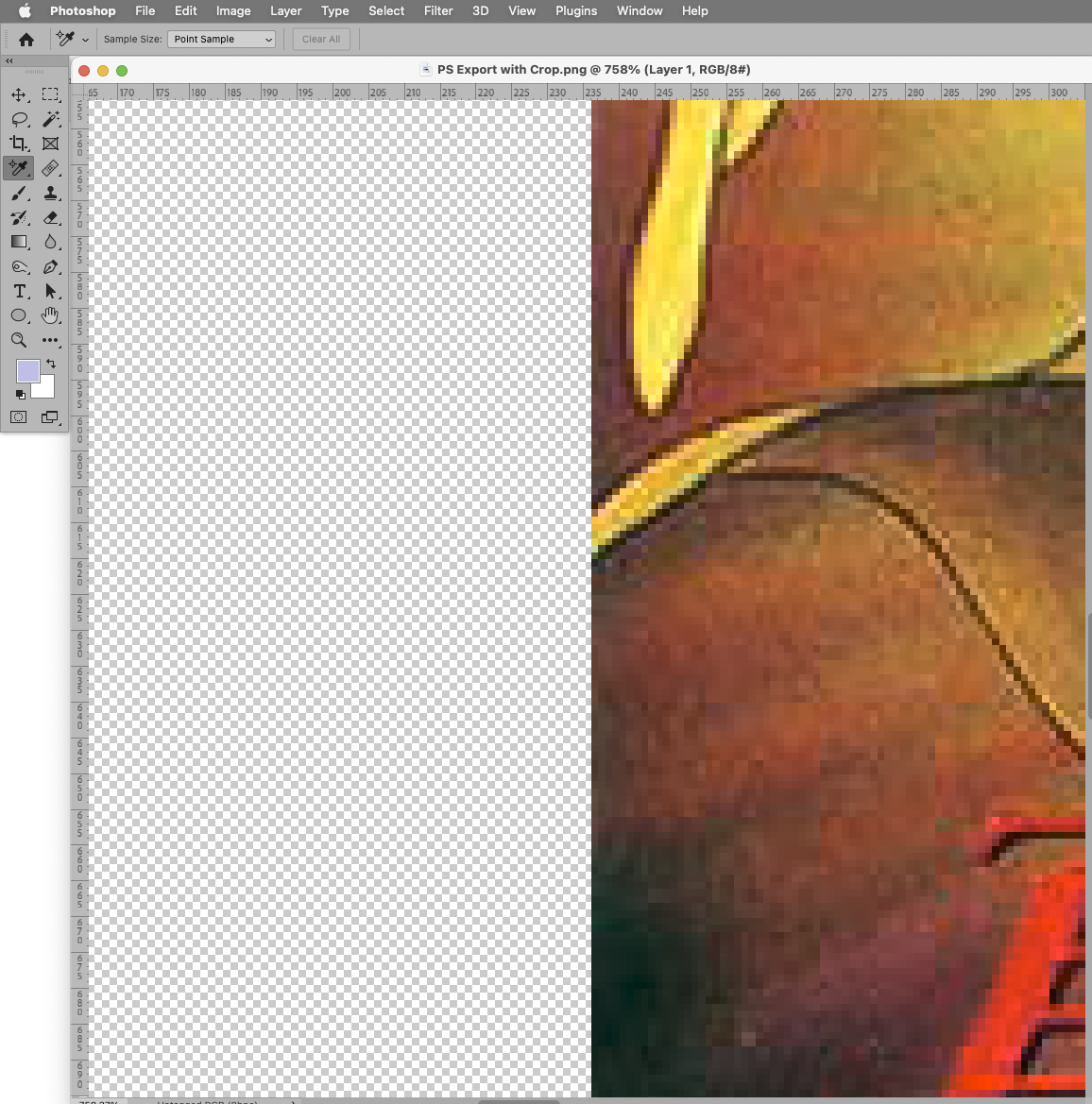 Photoshop exporting PNG transparency has lines - Adobe Product Community - 13640109