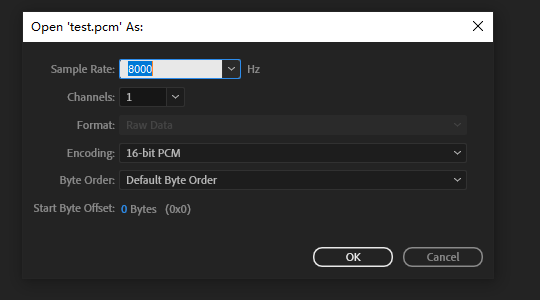 How to set the default sample rate to 16000 when o... - Adobe Product ...