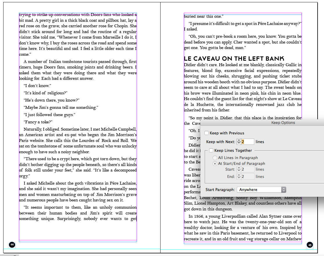 Solved: Errant paragraph and page breaks - Adobe Support Community - 13658700