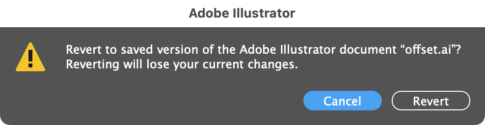 Solved: How to UNDO a revert in Illustrator CC? - Adobe Product ...
