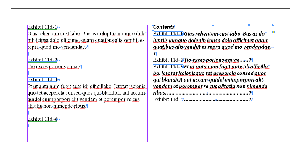 How to make text-width paragraph rule under Exhibi... - Page 2 - Adobe ...