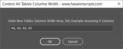 Solved: Automatically Style Tables depending on their tabl... - Adobe ...
