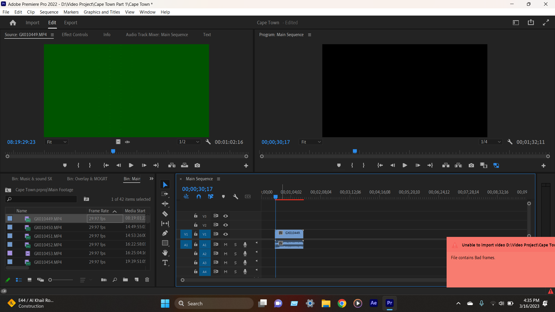 Contains Bad Frames {branched and title edited by ... - Adobe Product ...