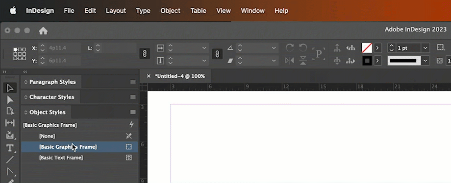 Solved: How to Define a default stroke in InDesign - Adobe Product ...