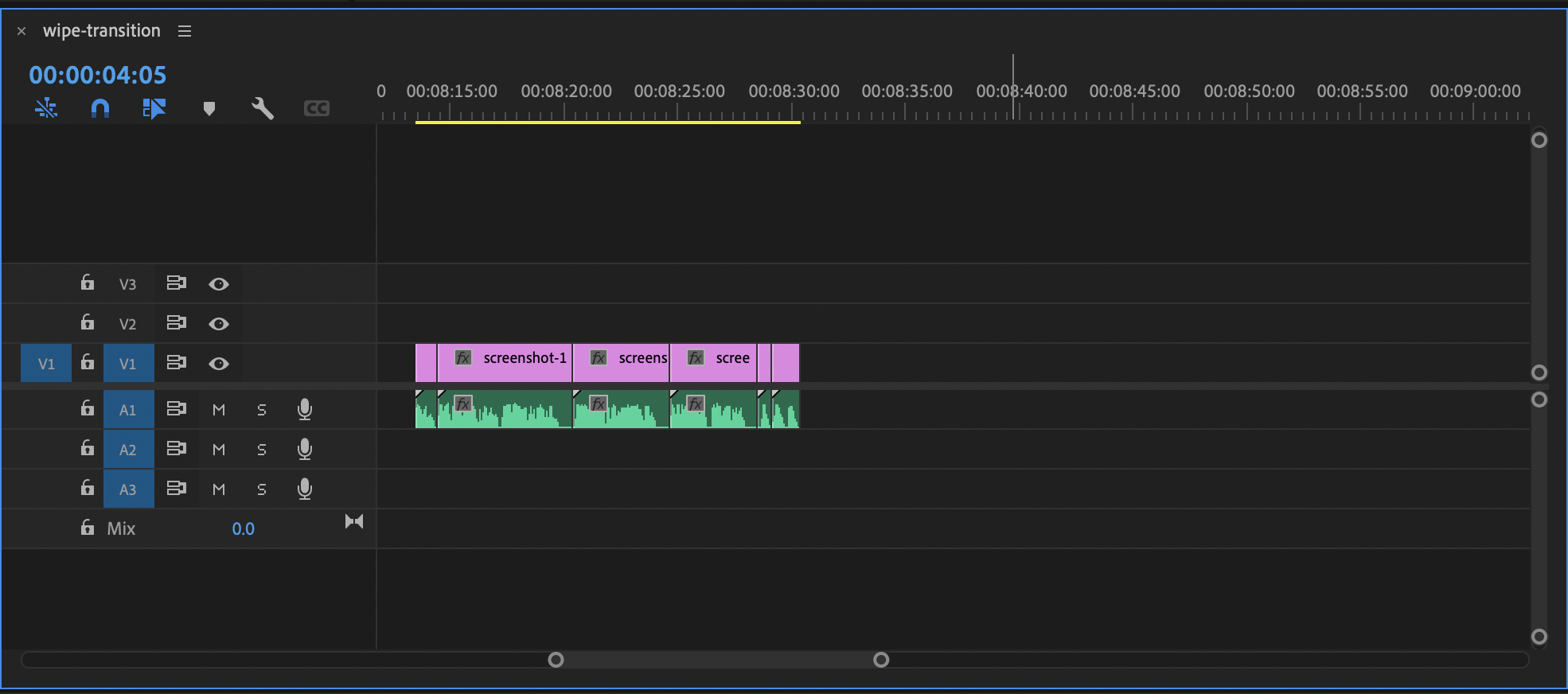 Set Image duration to match audio audio duration - Adobe Product ...