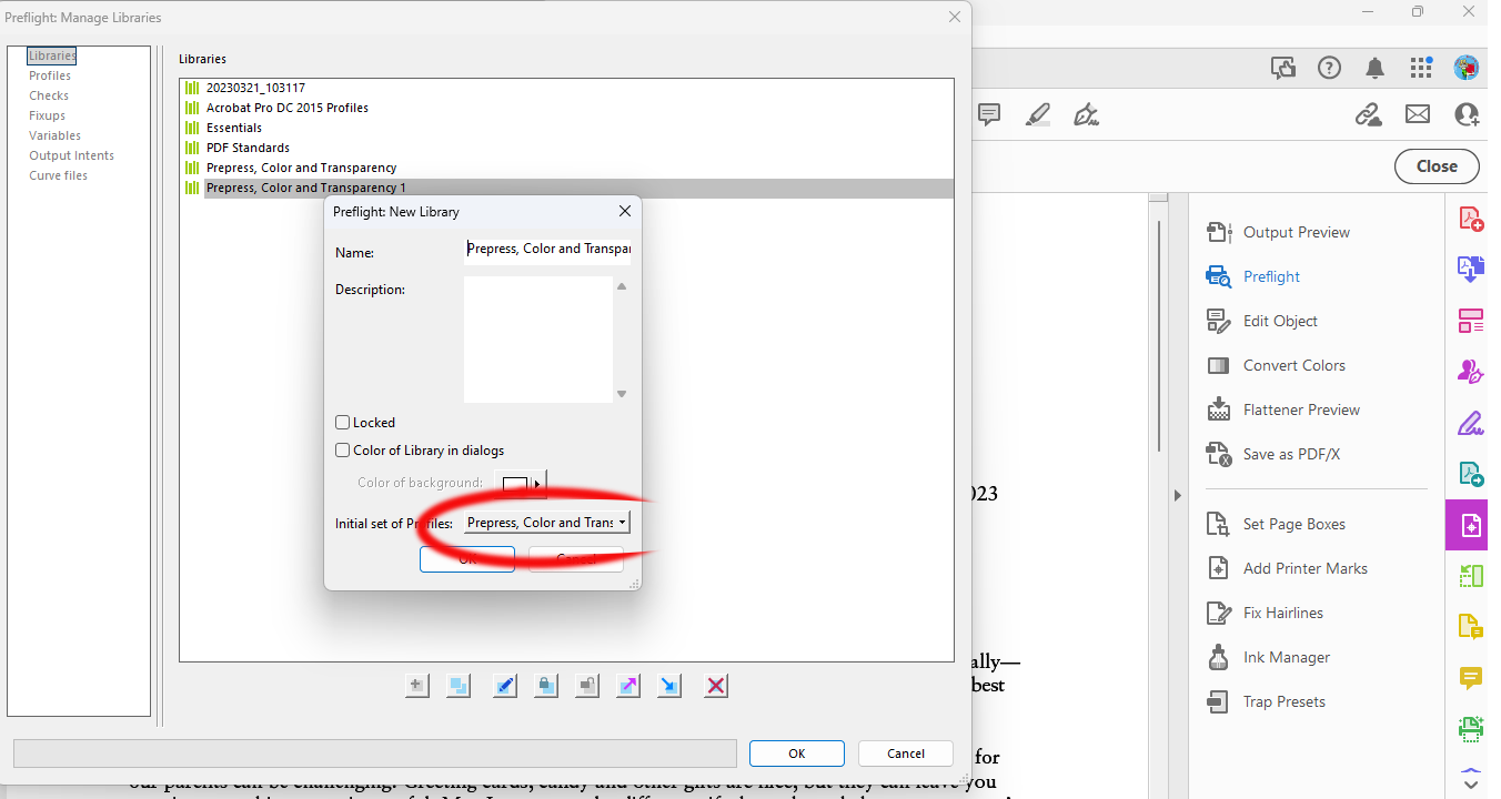 Solved: Preflight tool opens but empty - Adobe Product Community - 13395544