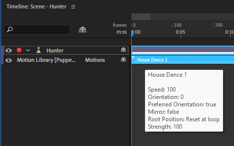 Solved: Motion Library continuously resets at loop - Adobe Product ...