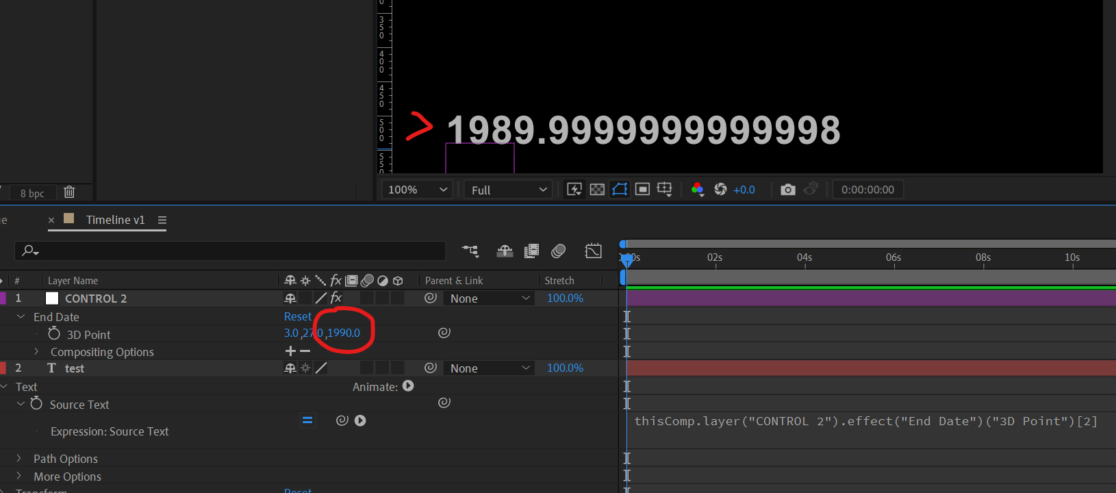 Point Effect Values Contain Decimals - Adobe Community - 13668333