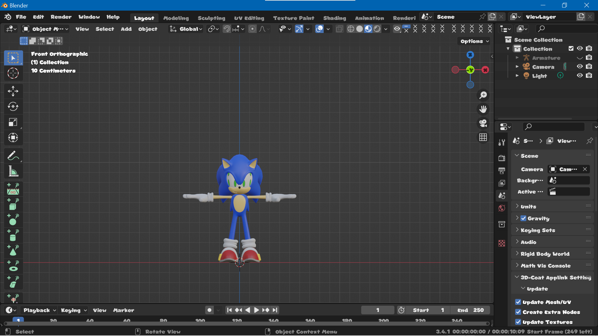 When I try to rig this Sonic model from Frontiers,... - Adobe Product ...