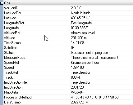 Solved: EXIF GPS Metadata Bug with Elements Organiser 2019... - Adobe ...