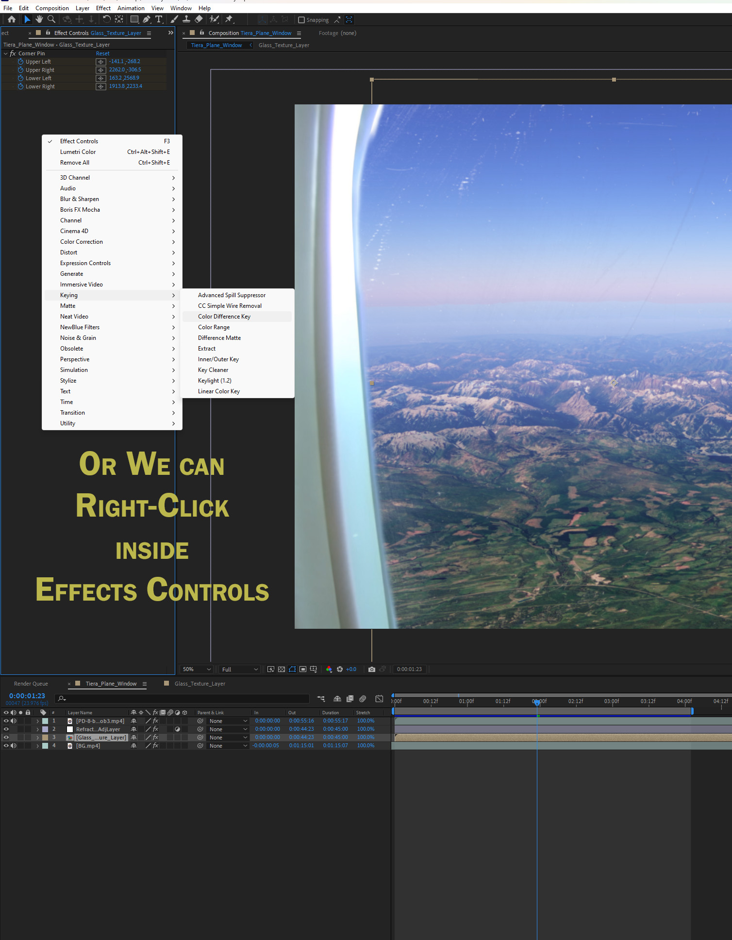 Right-click context menu in Effect Controls and Cl... - Adobe Product ...