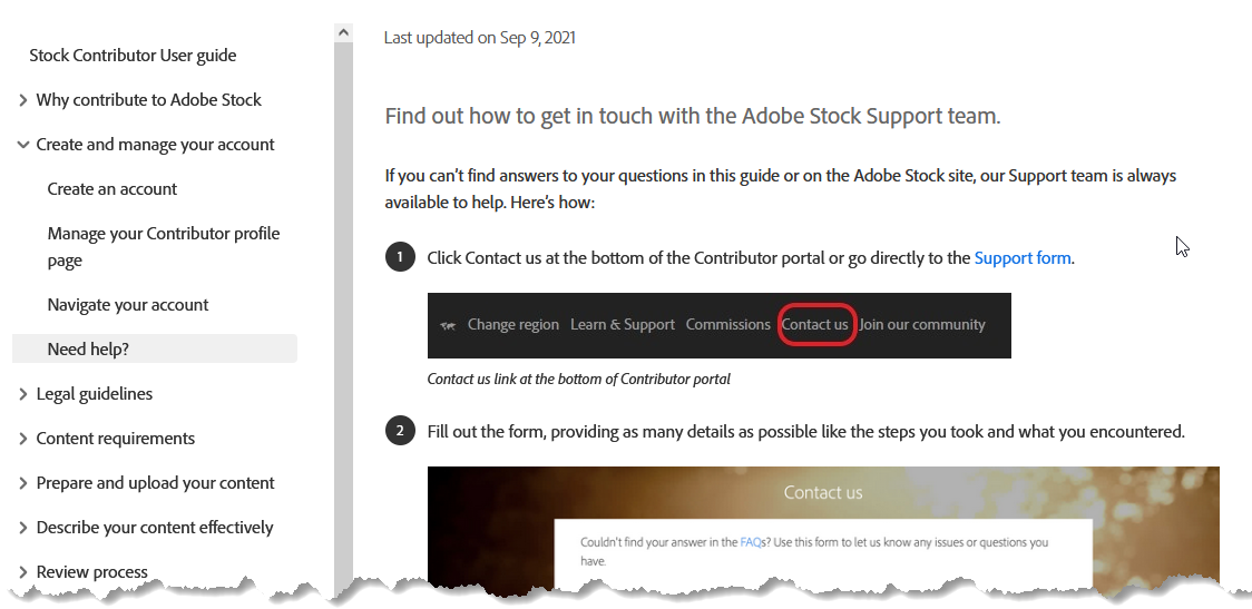 Contributor Support Issues After Adobe Broke My Ac... - Adobe Product Community - 13677695