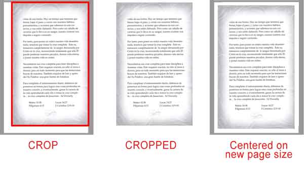 Crop all pages, then resize all pages and center o... - Adobe Product ...