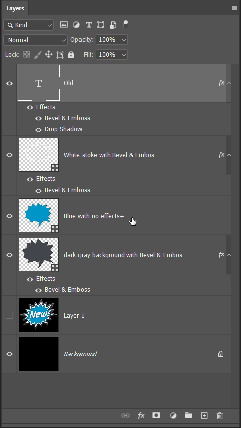 Recreation of a Bevel Effect - Adobe Product Community - 13684258