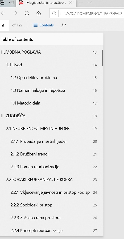 How do I display the table of contents for a pdf? - Adobe Product ...