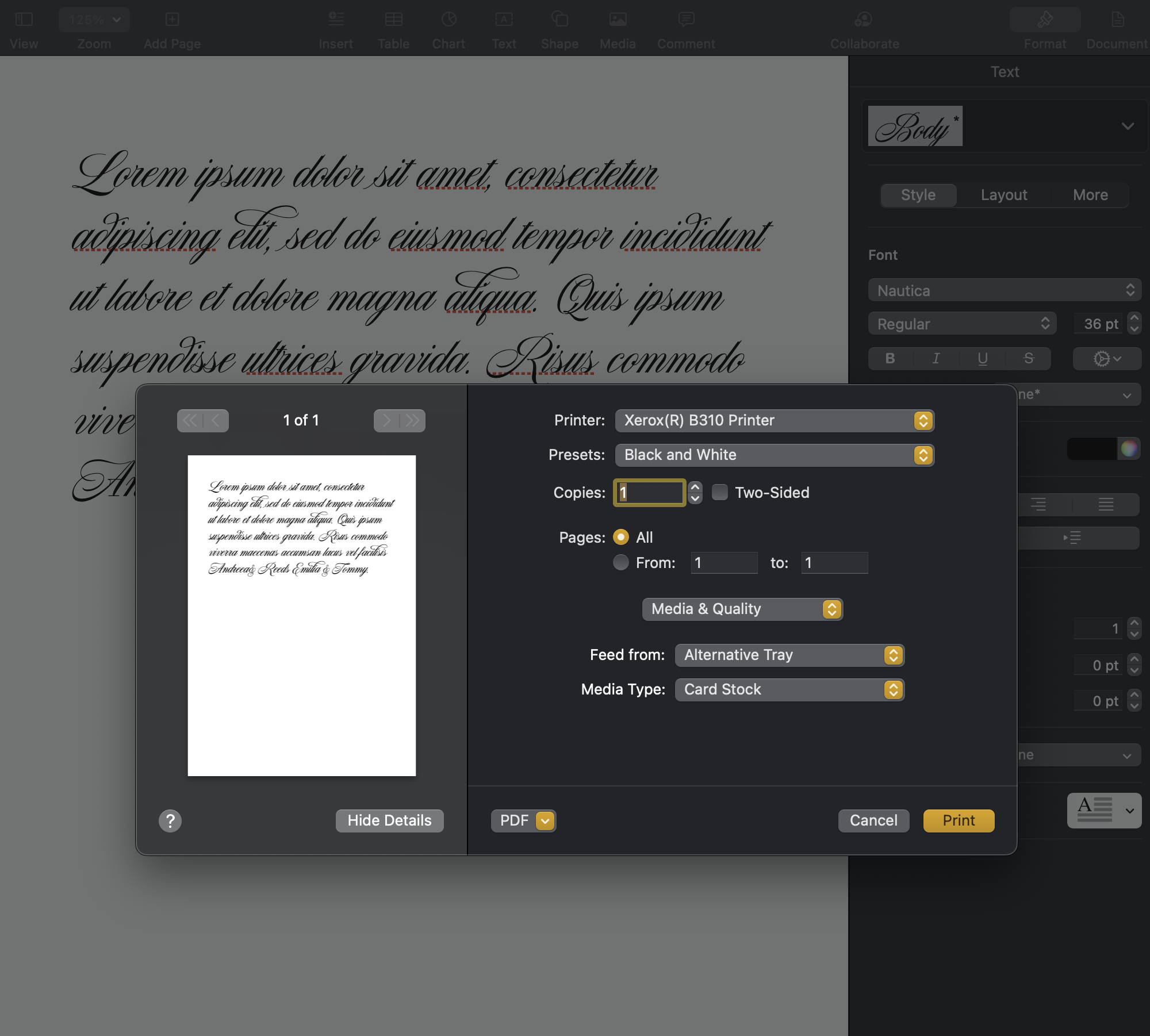Solved: Low resolution text when printed from Photoshop - Adobe Product Community - 13689219