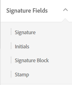 How to specify only Signature without a signer e-m... - Adobe Product ...