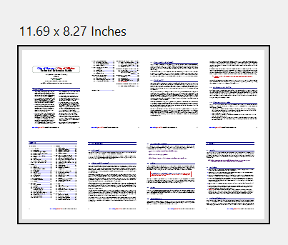 Split A4 page into A7 sections - Adobe Community - 13695569