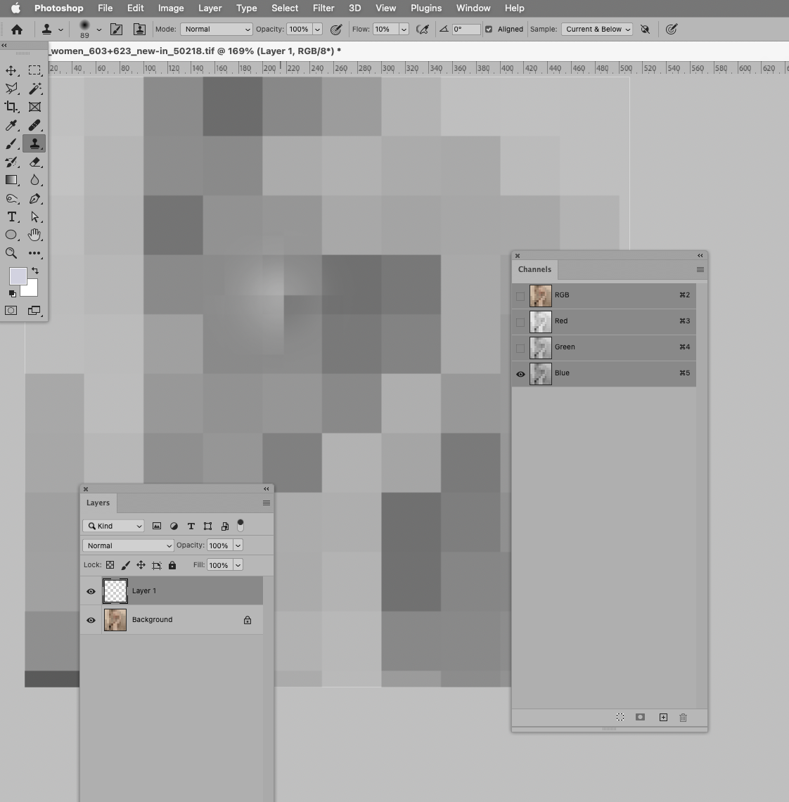 How to reveal red patches in skin for a colour bli... - Adobe Community ...