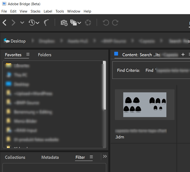 Rhino 7 Previews in Bridge 2023 - Adobe Product Community - 13703179