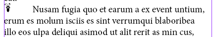 Glyph as bullet not functioning in paragraph style... - Page 2 - Adobe ...