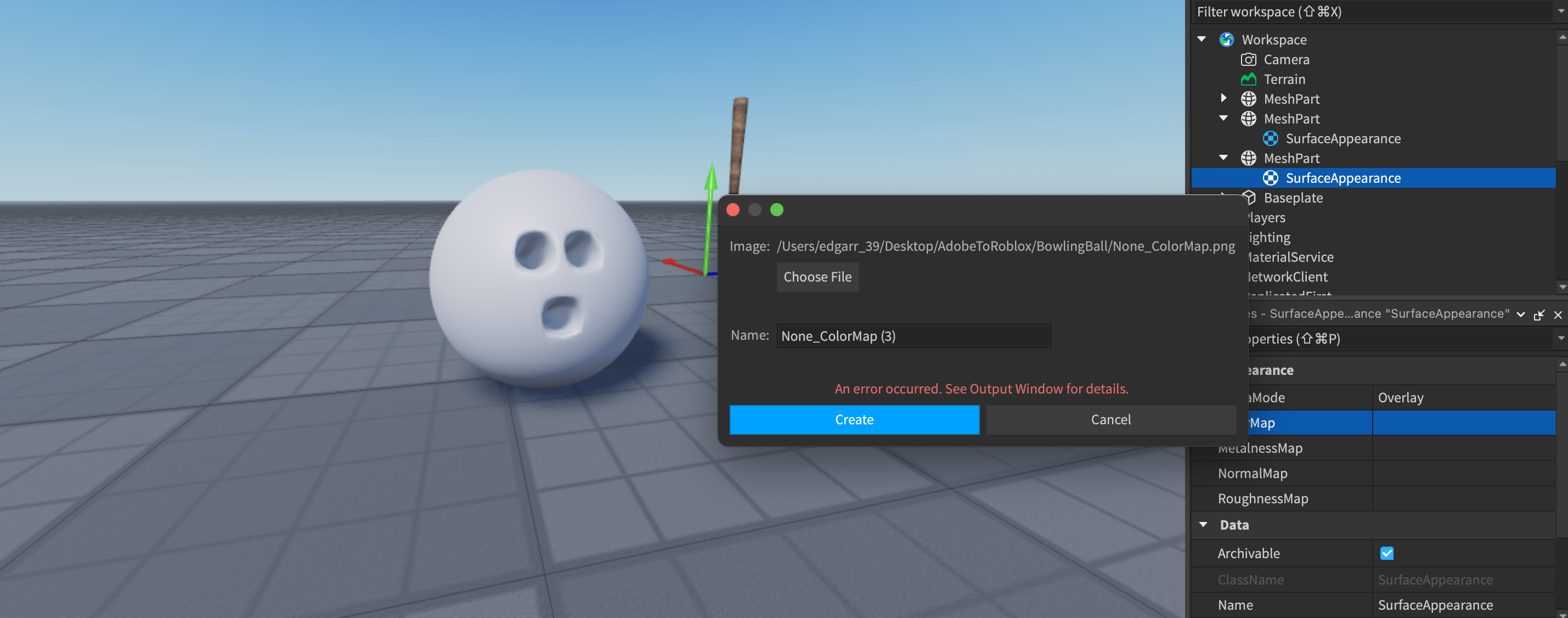 Solved: My textures don't want to show in Roblox - Adobe Product ...