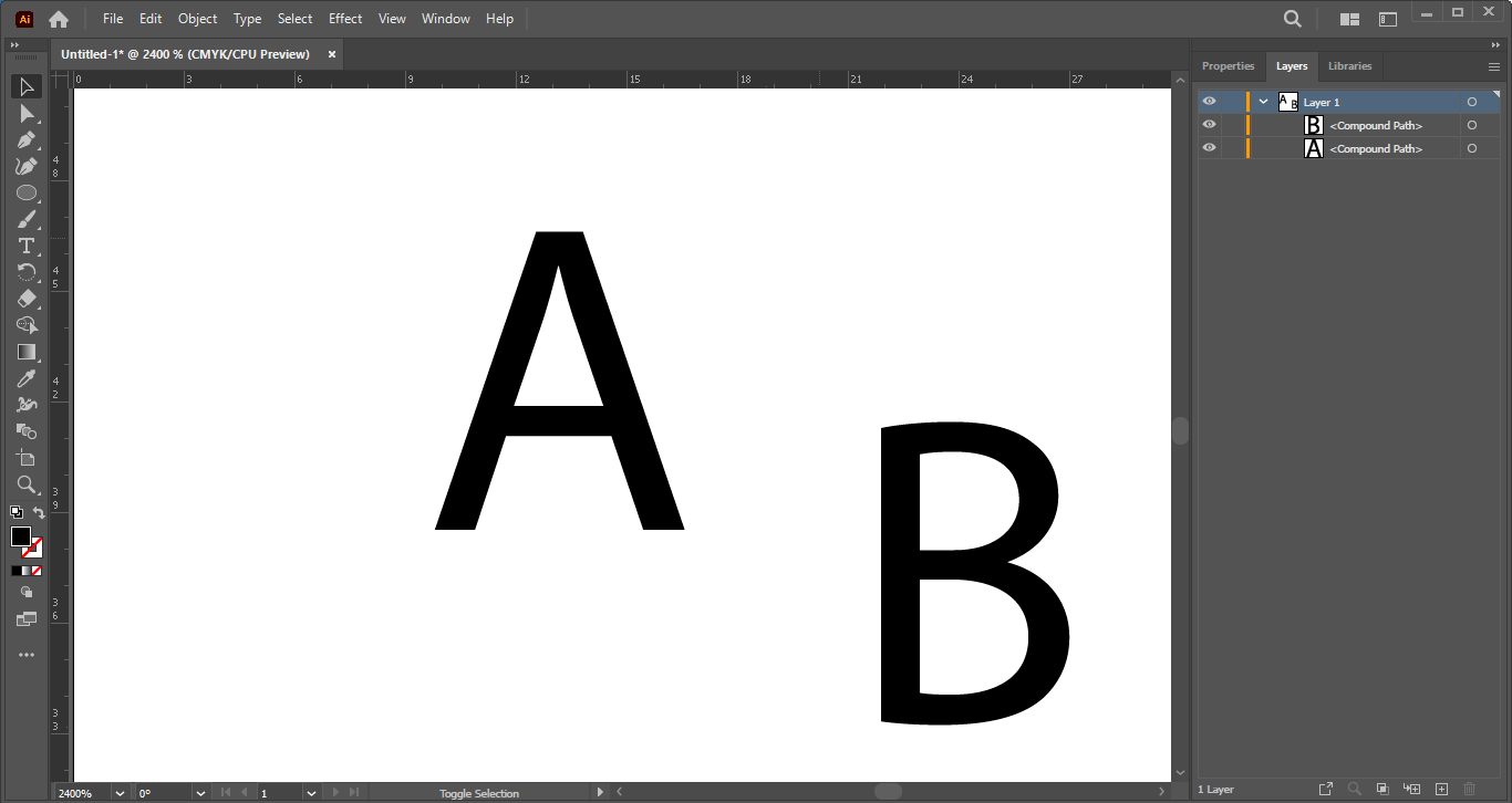 letters recognition from paths - Adobe Community - 13723973