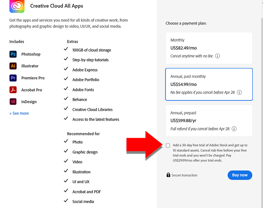 Should not be charged - Adobe Product Community - 13727002