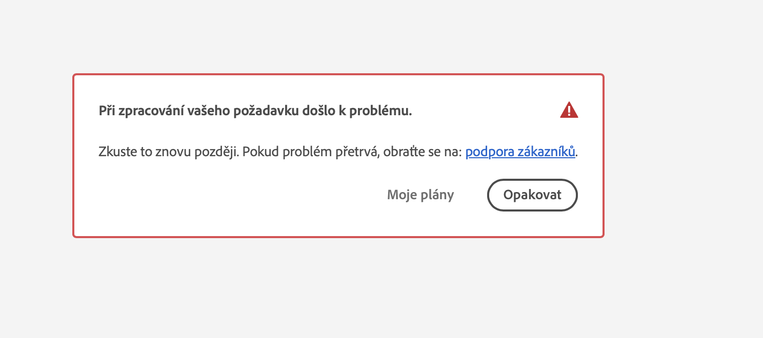 Solved: Zrušení předplatného - Adobe Product Community - 13728777